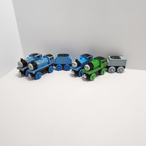 Thomas the Train Wooden Magnetic Toy Trains - Etsy