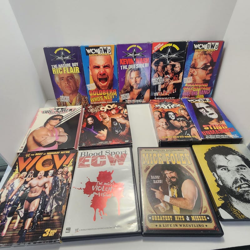 Wcw Vhs - Etsy