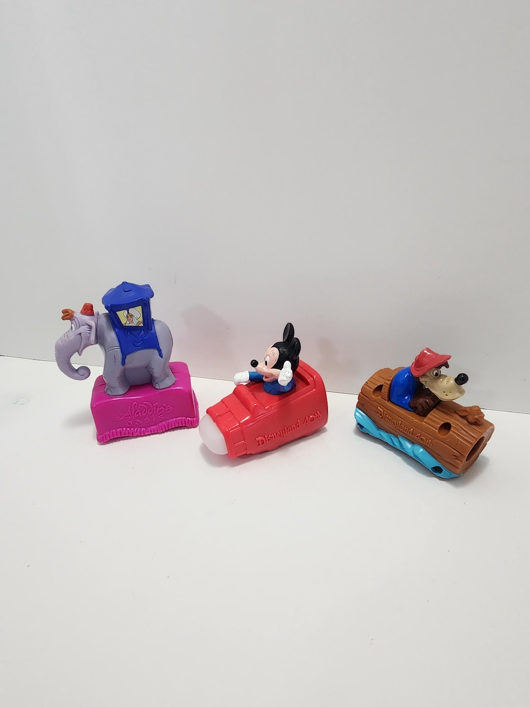 Disneys 40th Anniversary Viewfinder Toy Figures Lot of 3 - Disney ...