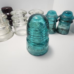 Hemingray 16 Glass Insulators - Insulators - Glass Insulators - Vintage ...