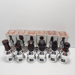 Avon 1980s Bottles Chess Pieces Choice Yours Chess King Queen Chess ...