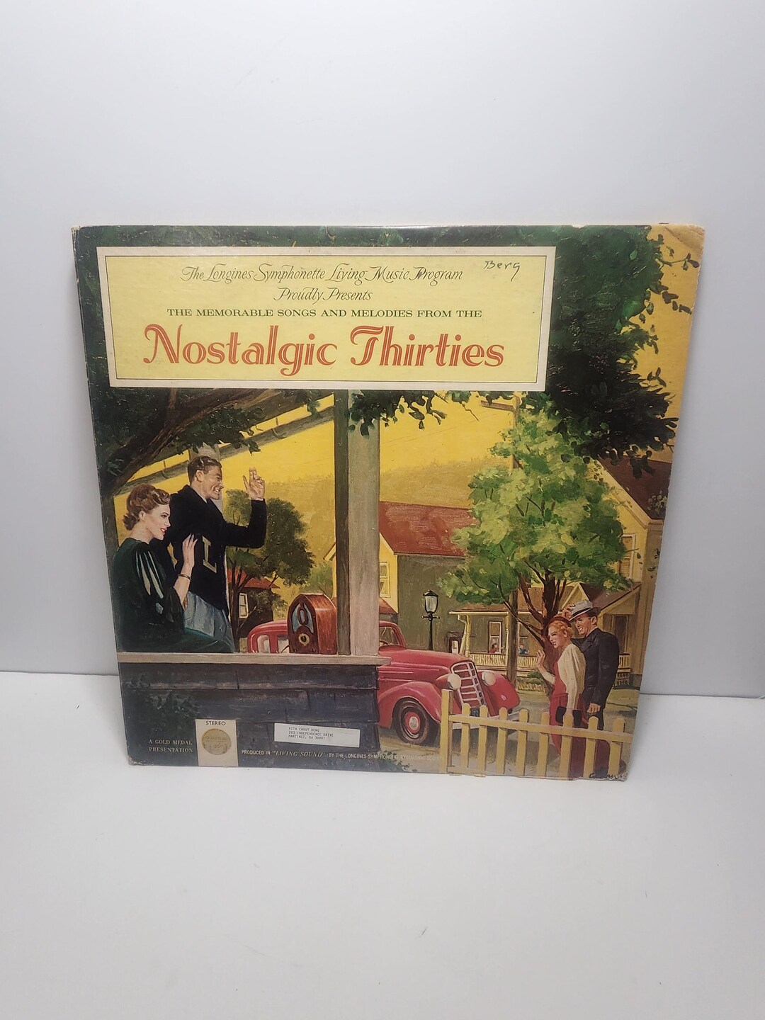 Nostalgic Thirties Vintage Vinyl LP Orginal Record - Nostalgia Music ...