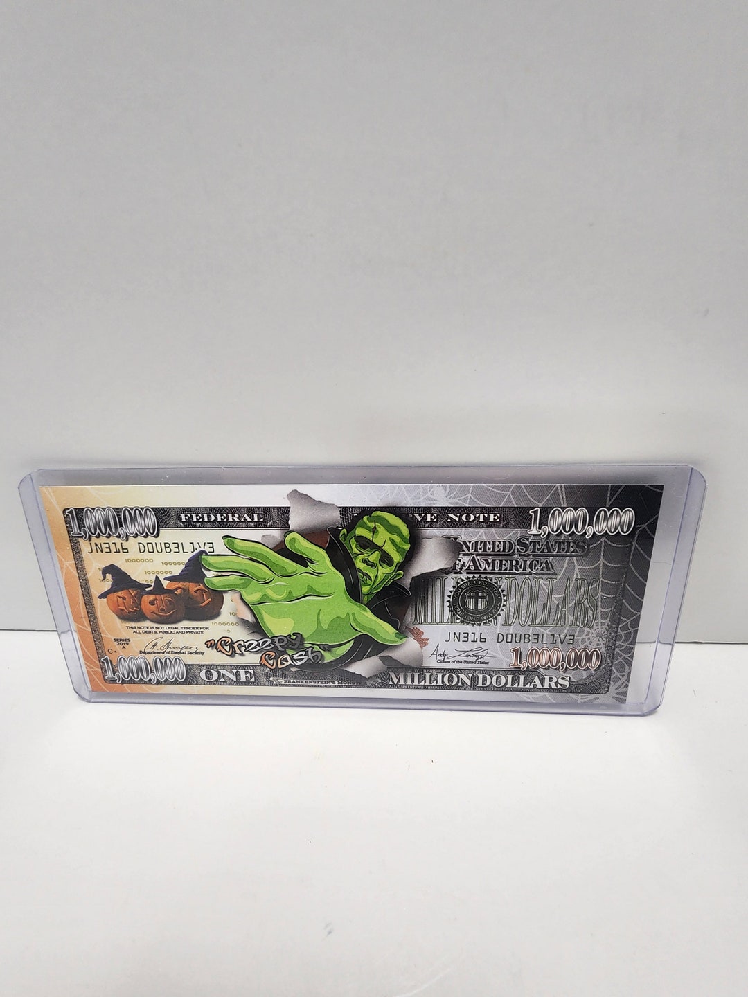 Frakenstein Limited Edition One Million Dollar Bill - Frakenstein ...