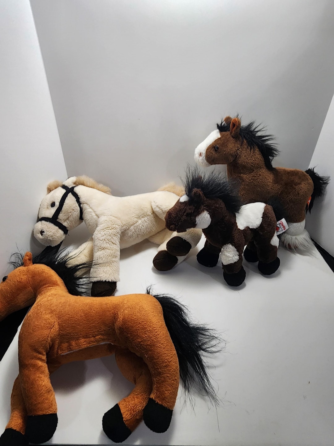 Stuffed Animals Horse Wild Republic and Gantz Vintage Plushies - Horse ...