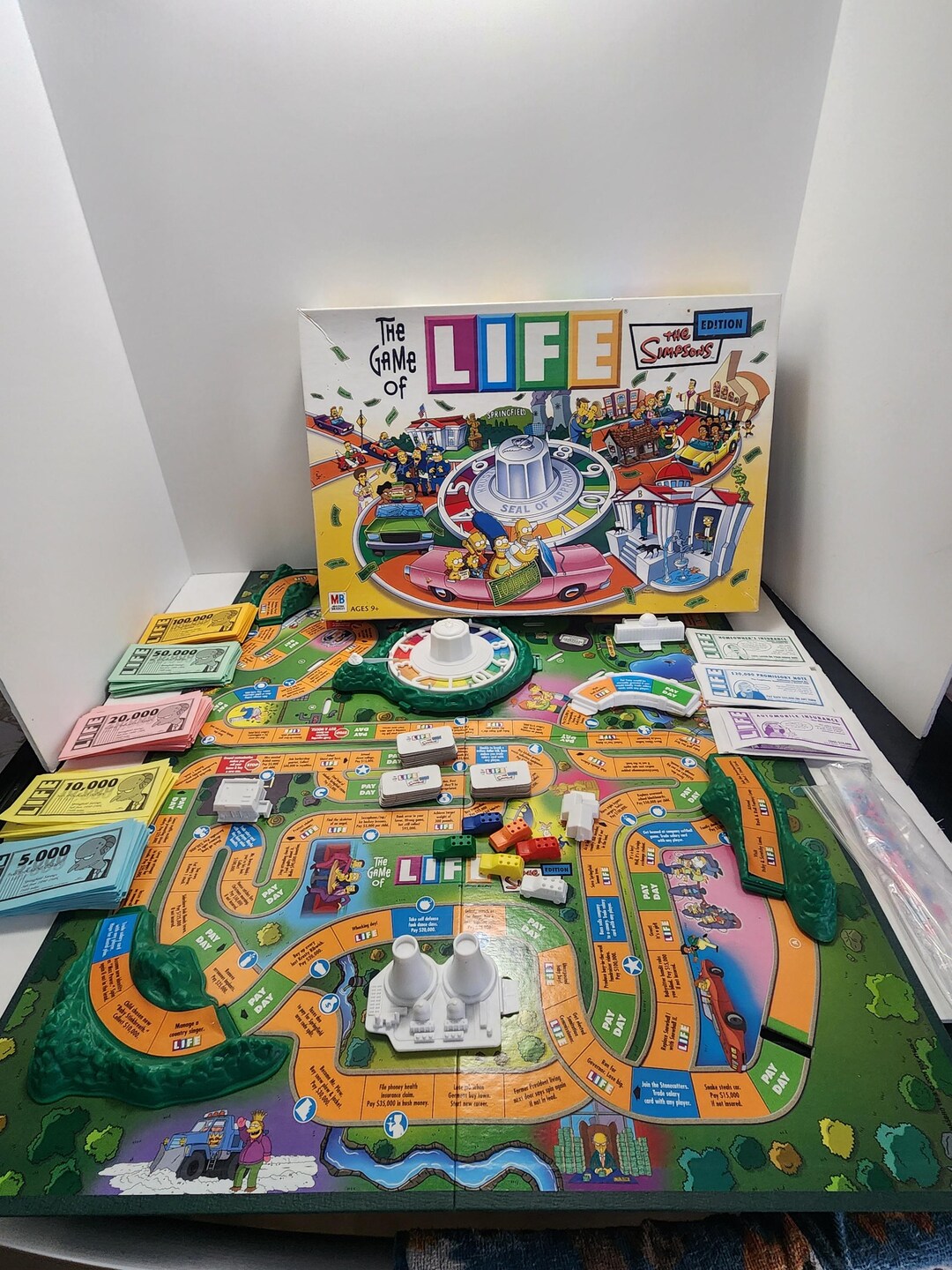 The Simpsons 2004 Milton Bradley the Game of Life - Life - Board Games ...