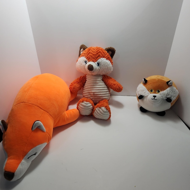 Fox Stuffed Animal - Etsy