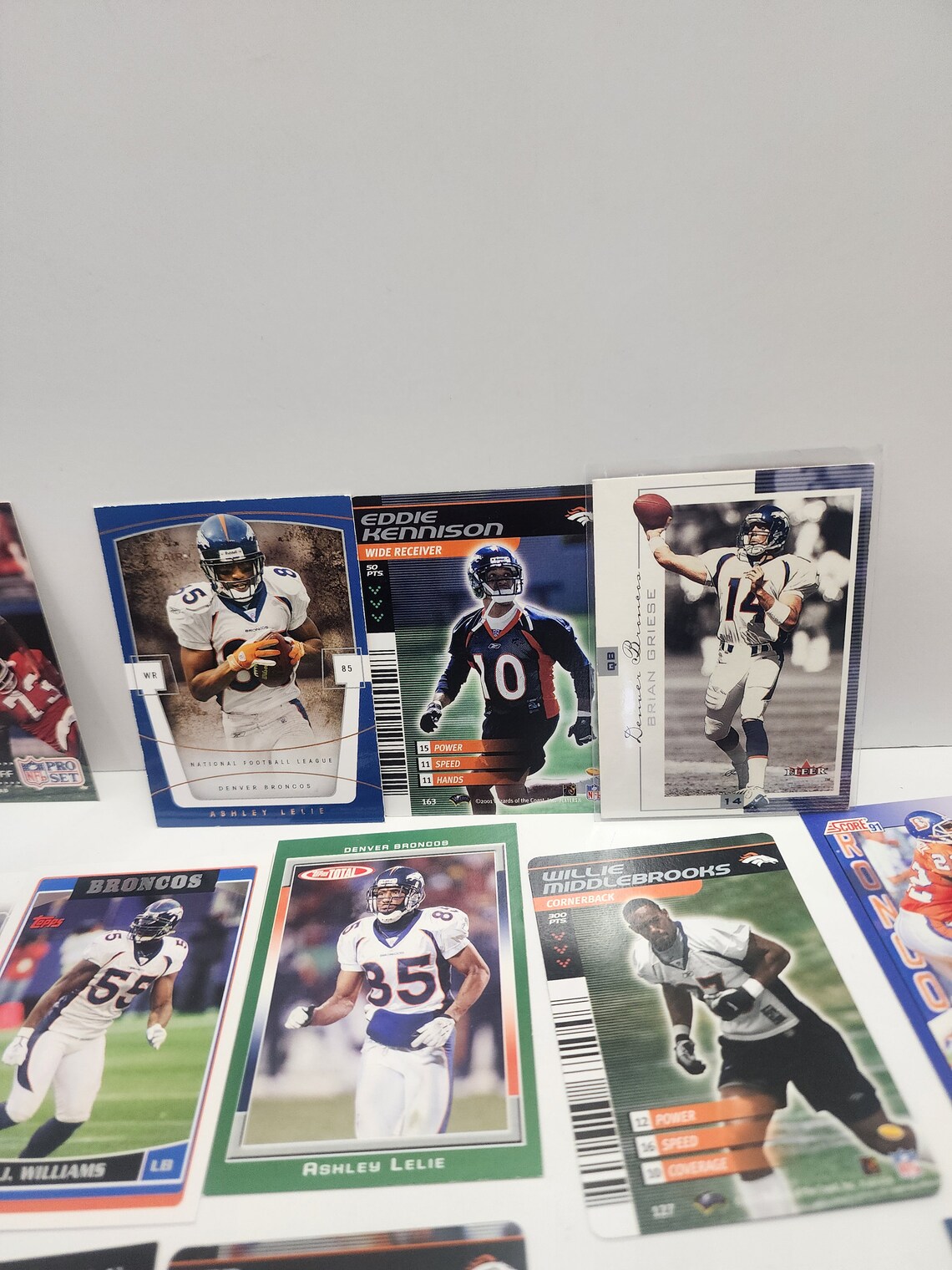 Denver Broncos Vintage Trading Cards Lot - Denver Broncos - Broncs Fan ...