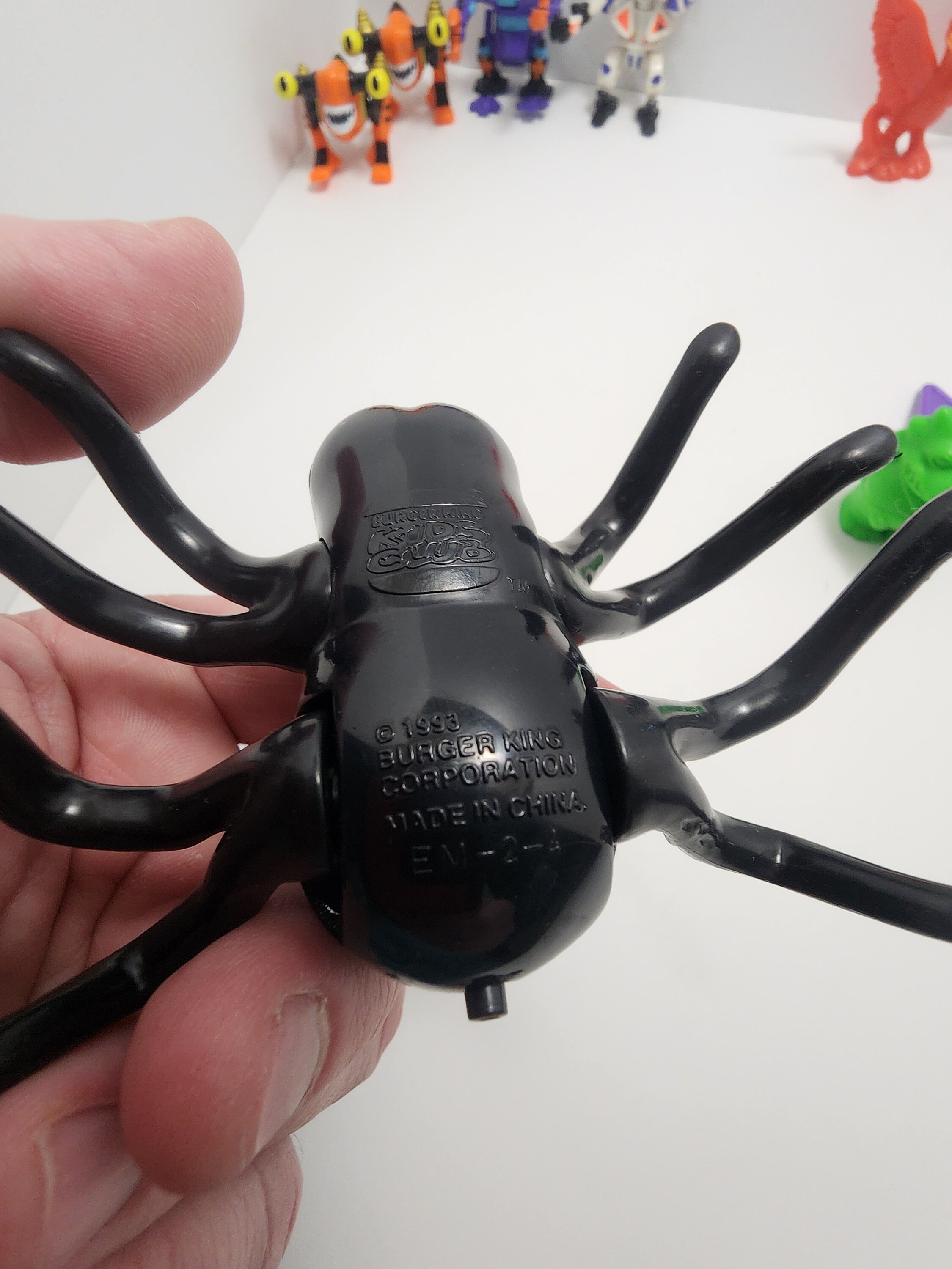 Burger King Kids Meal 1993 Vintage Spider Figure - Burger King - Fast ...
