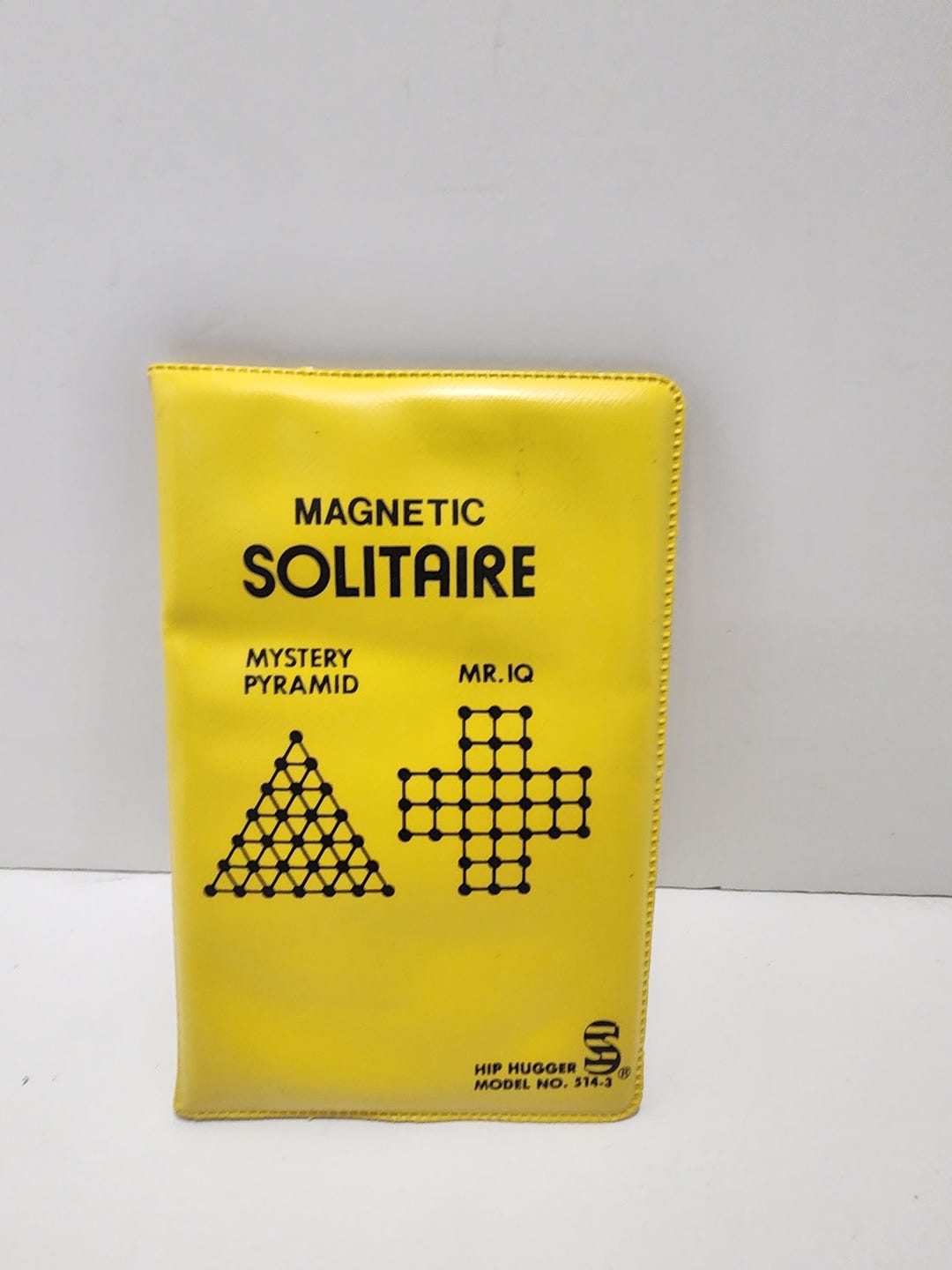 Magnetic Solitaire Travel Game, Chich Includes Mystery Pyramid and Mr ...
