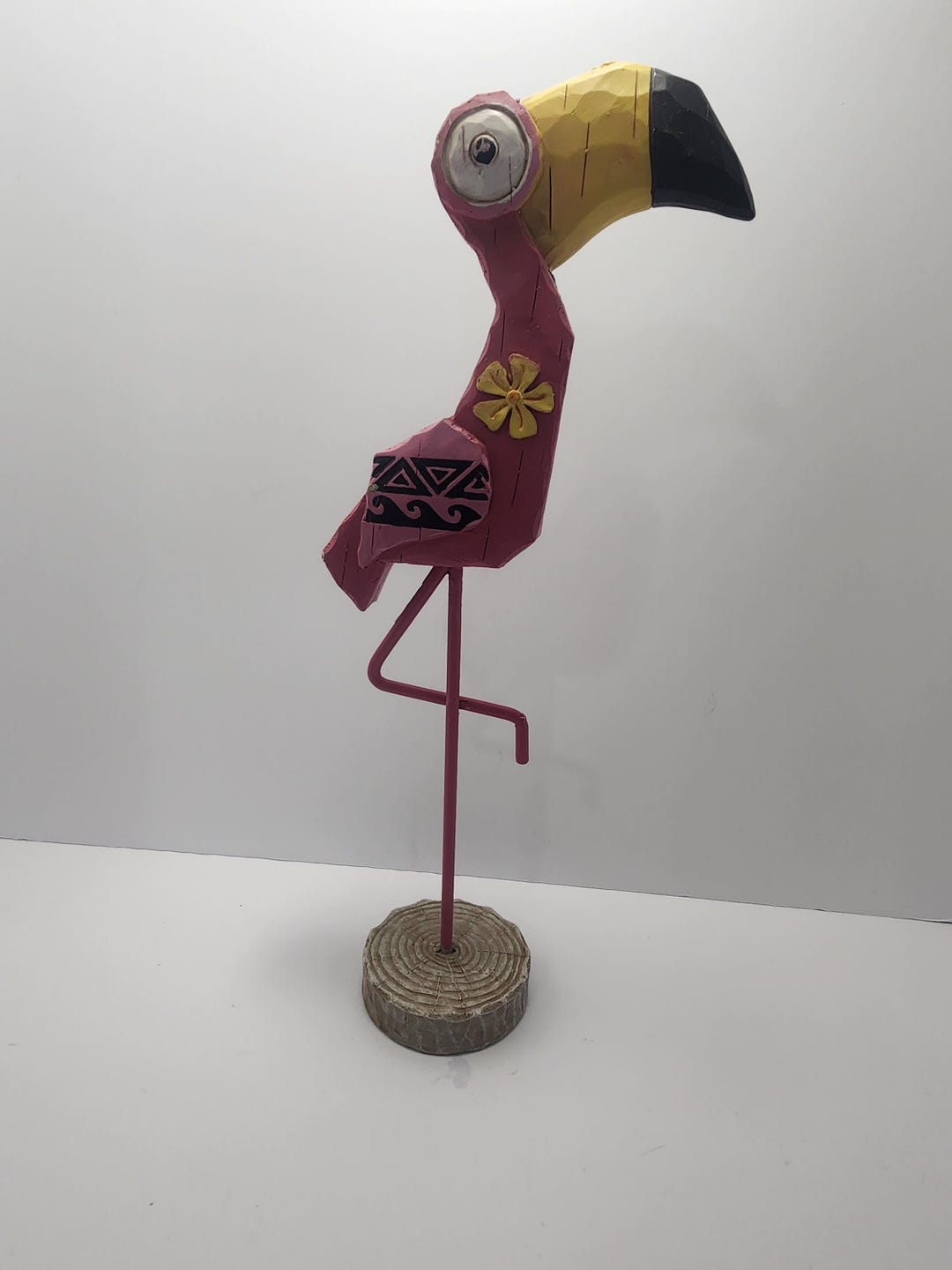 Flamingo 15" Homemade Figurine - Flamingo - Flamingos - Birds ...