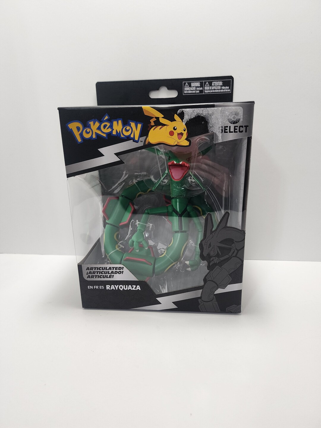 Pokemon Rayquaza Figure New in Box Select Series 1 Toy Pokémon Pokémon ...