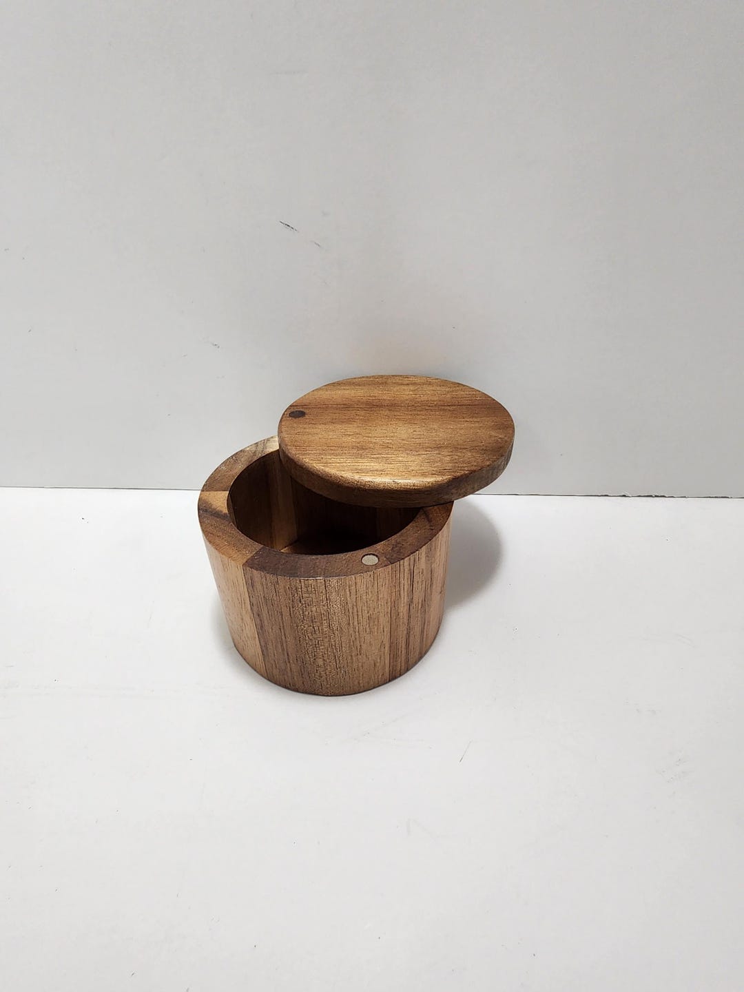 Appalachian Wooden Salt Cellar - Salt - Salt Container - Trinket Box ...