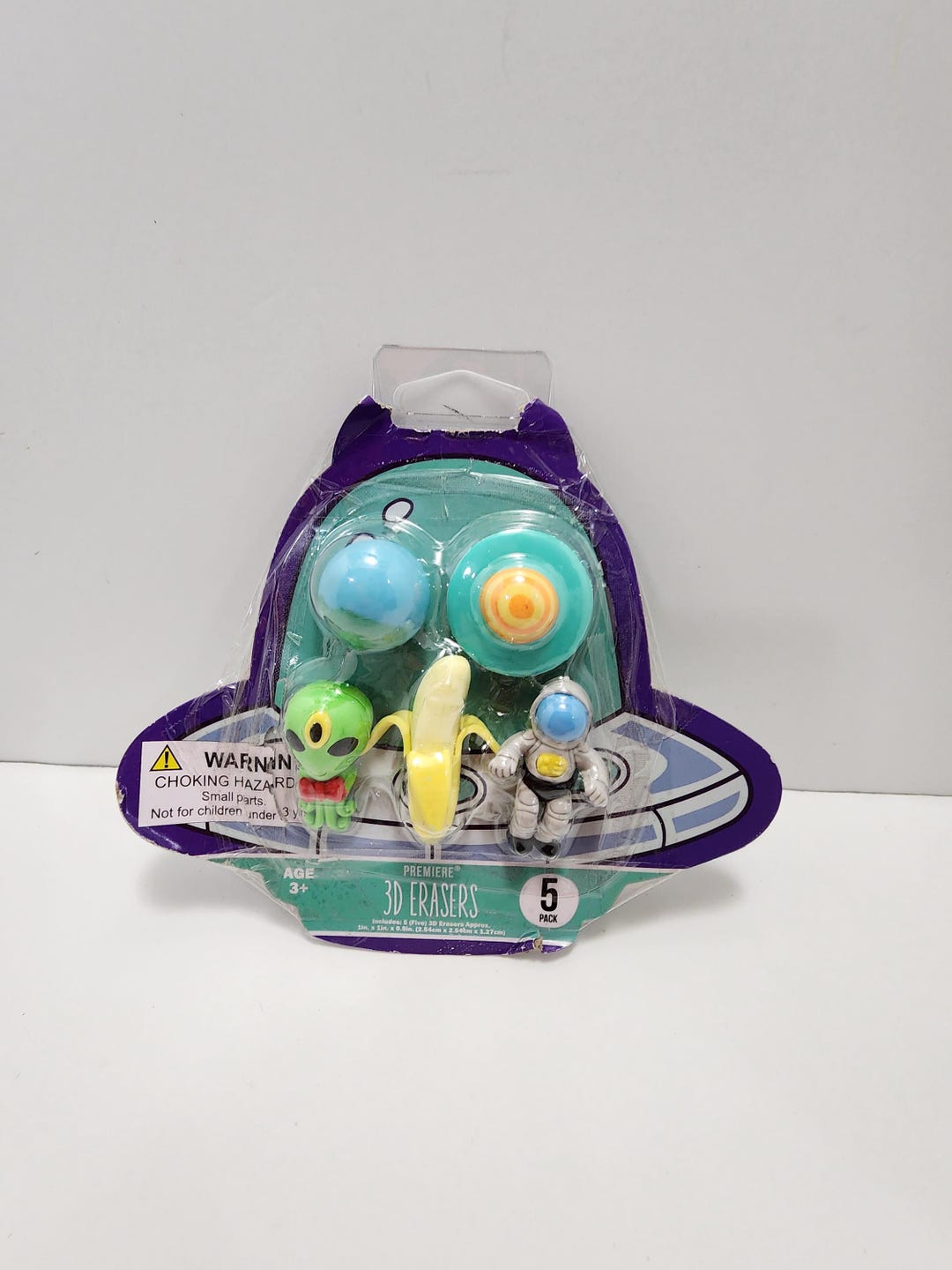 3D Space Erasers - Erasers - Space - Astronauts - Aliens - School ...