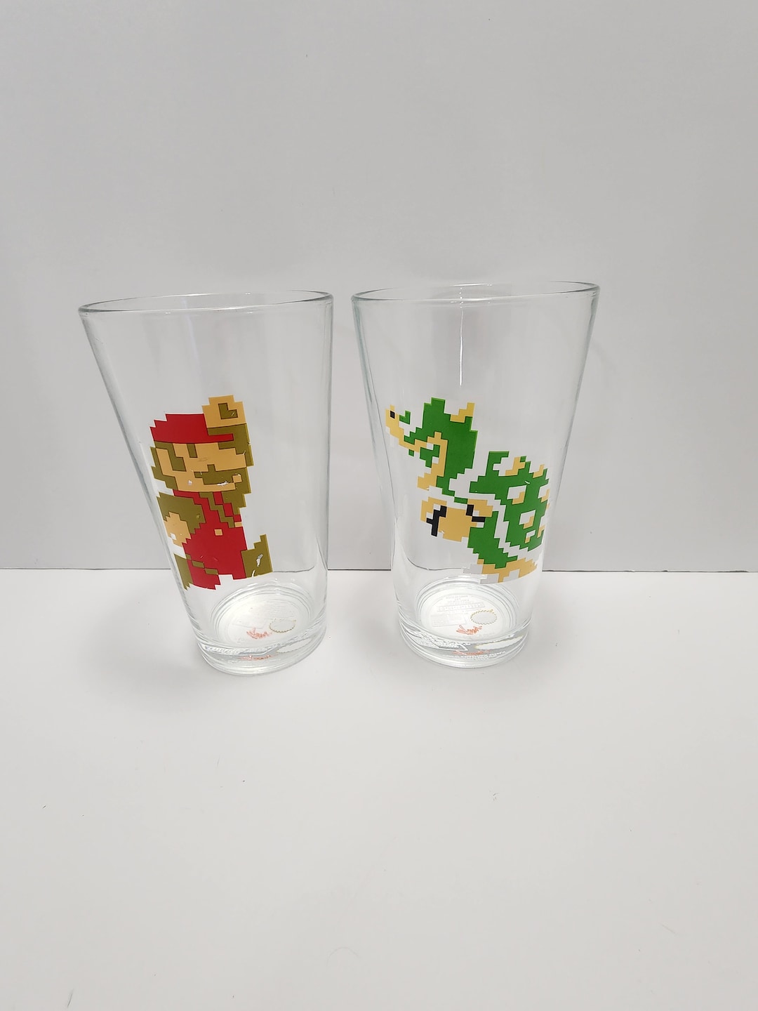 Mario Brothers Nitendo Character Glasses - Mario - Bowser - Super Mario ...