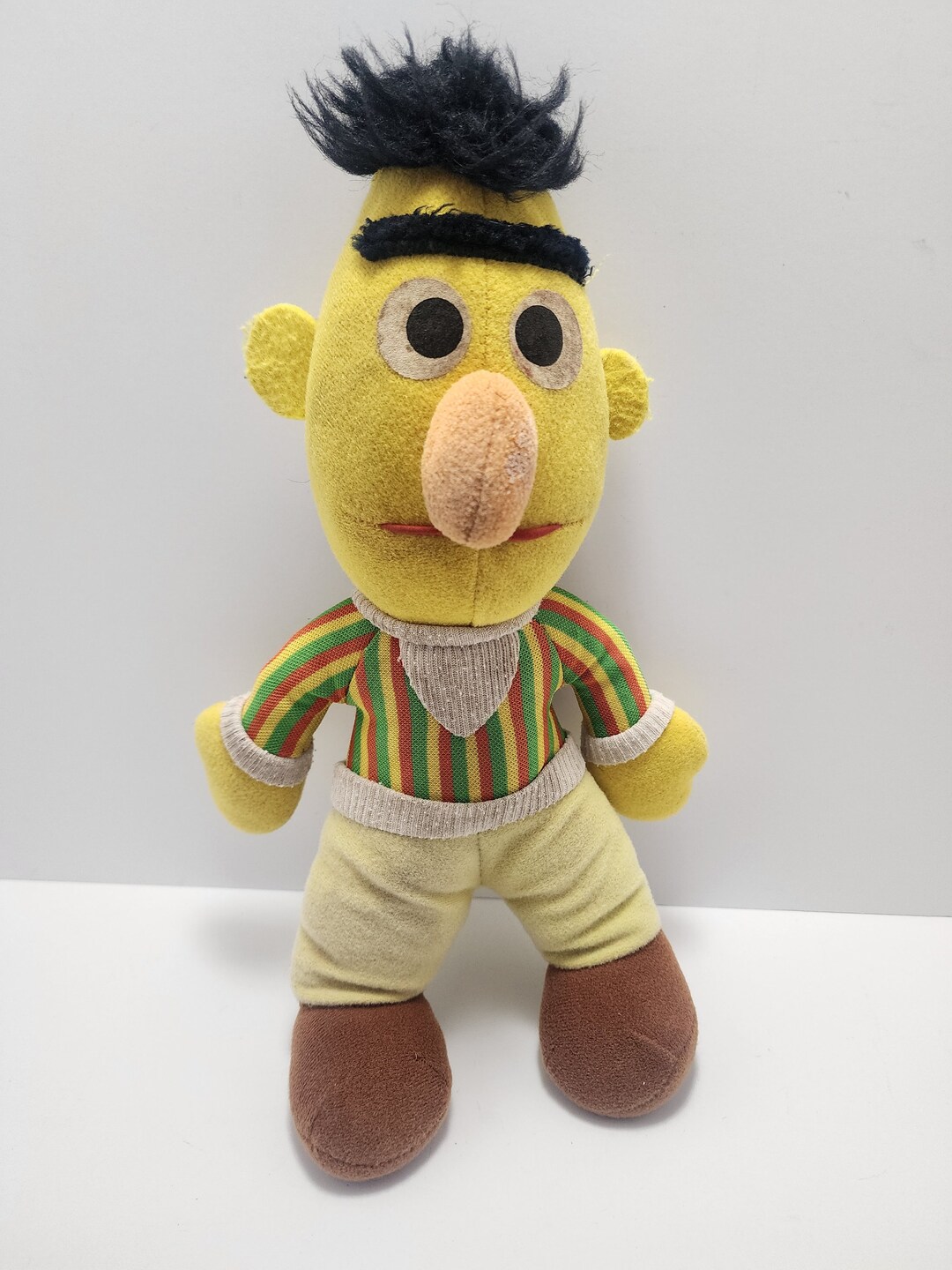 Bert 1980s Hasbro Softies Sesame Street Plush Stuffed Animal - Bert - Sesame Street - Plush ...