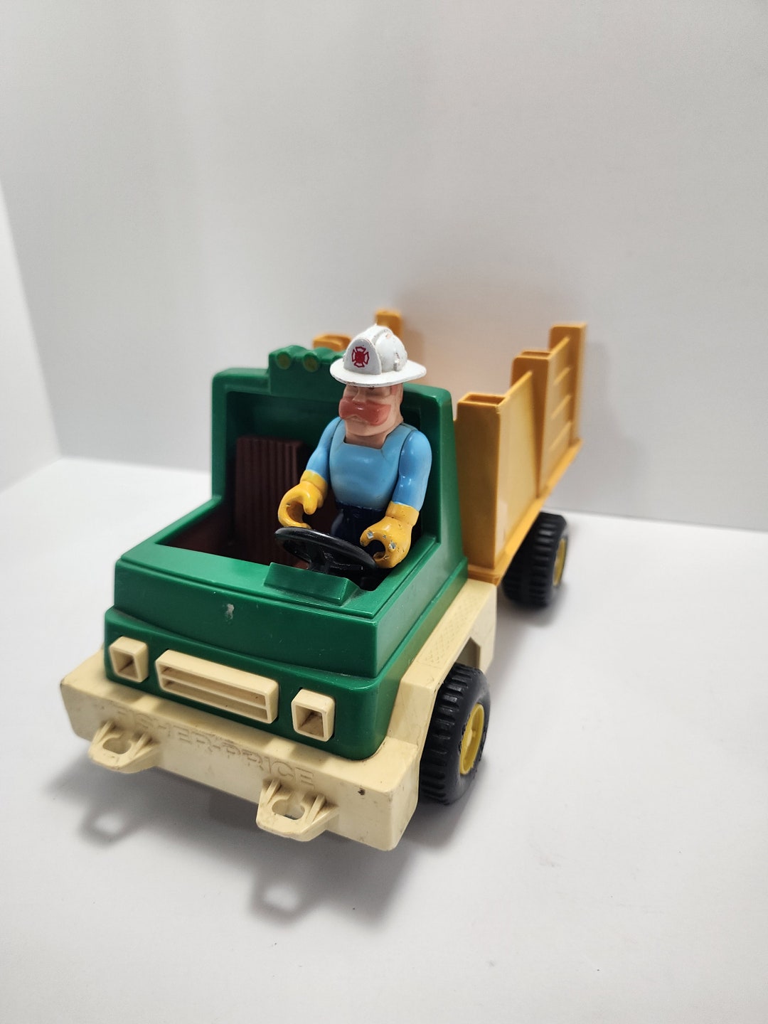 1979 Fisher Price Husky Helpers Rodeo Truck With Action Figure - Etsy
