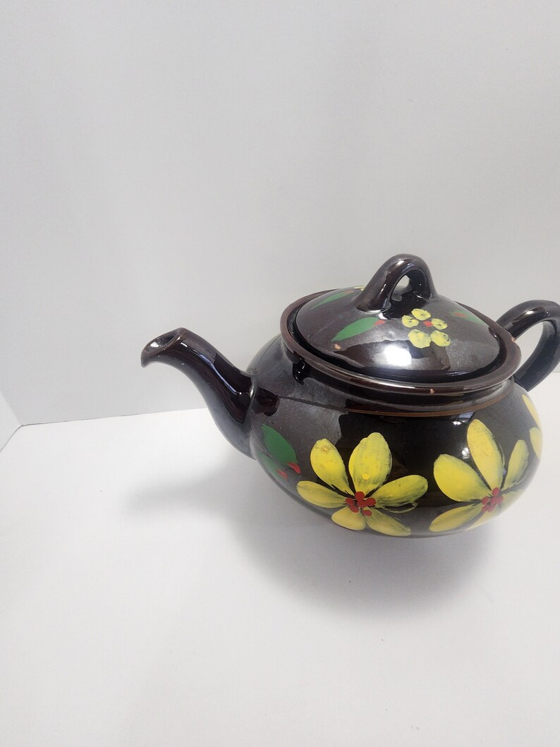 Teapot Vintage Royal Canadian Art Pottery Teapot Royal - Etsy