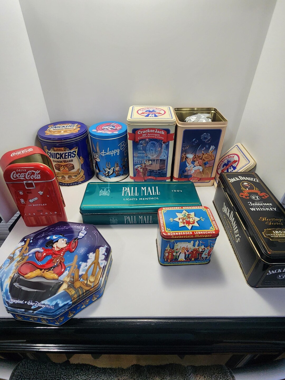Collectable Vintage Tins - Advertisements - Fantasia - Disney - Cracker ...
