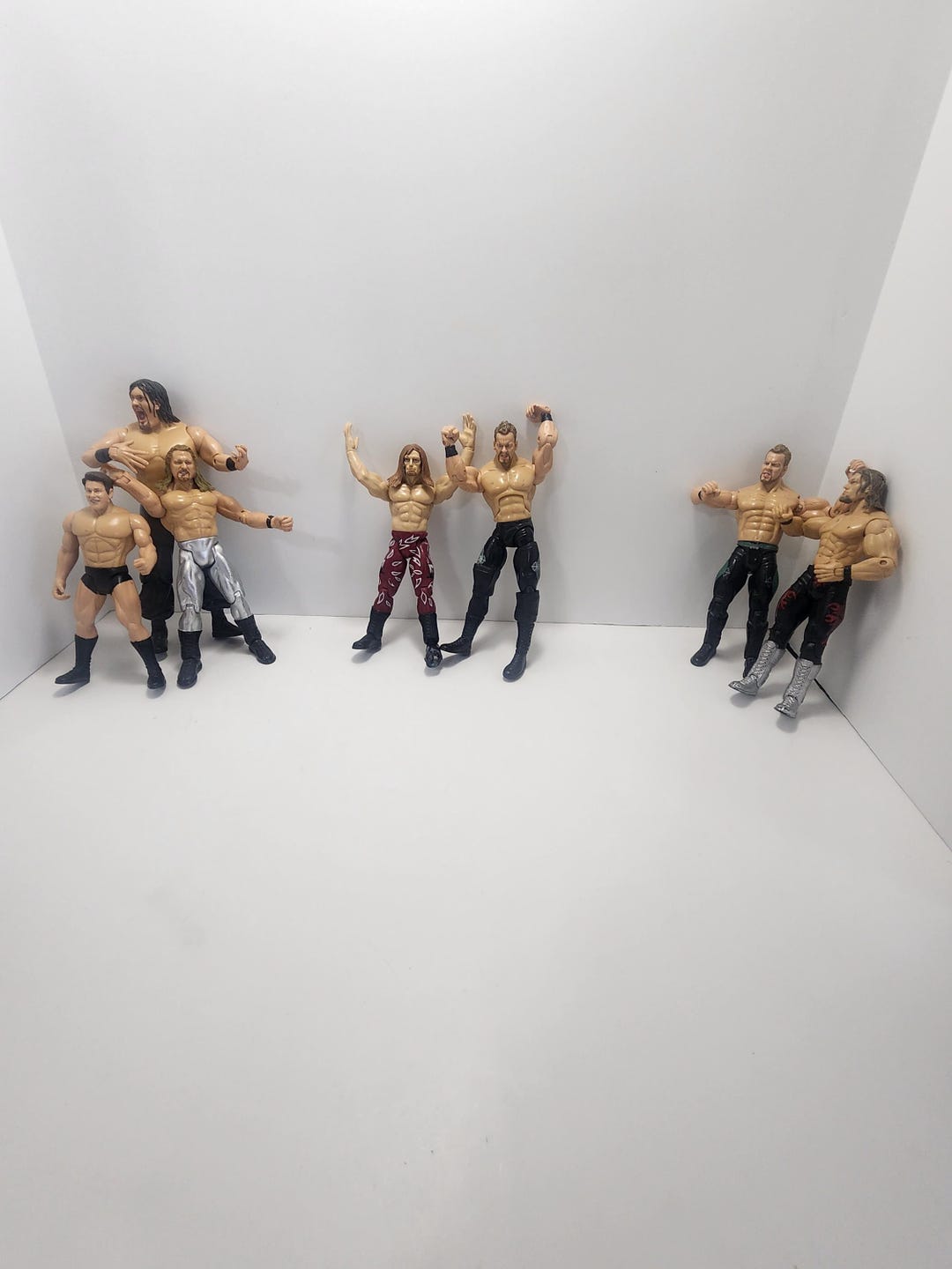 WWE Action Figures Lots - Edge - Christian - Great Khali - WCW- Ecw ...