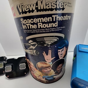 View Master 1970s Spaceman Theater in the Round - Gaf Viewmaster- View ...