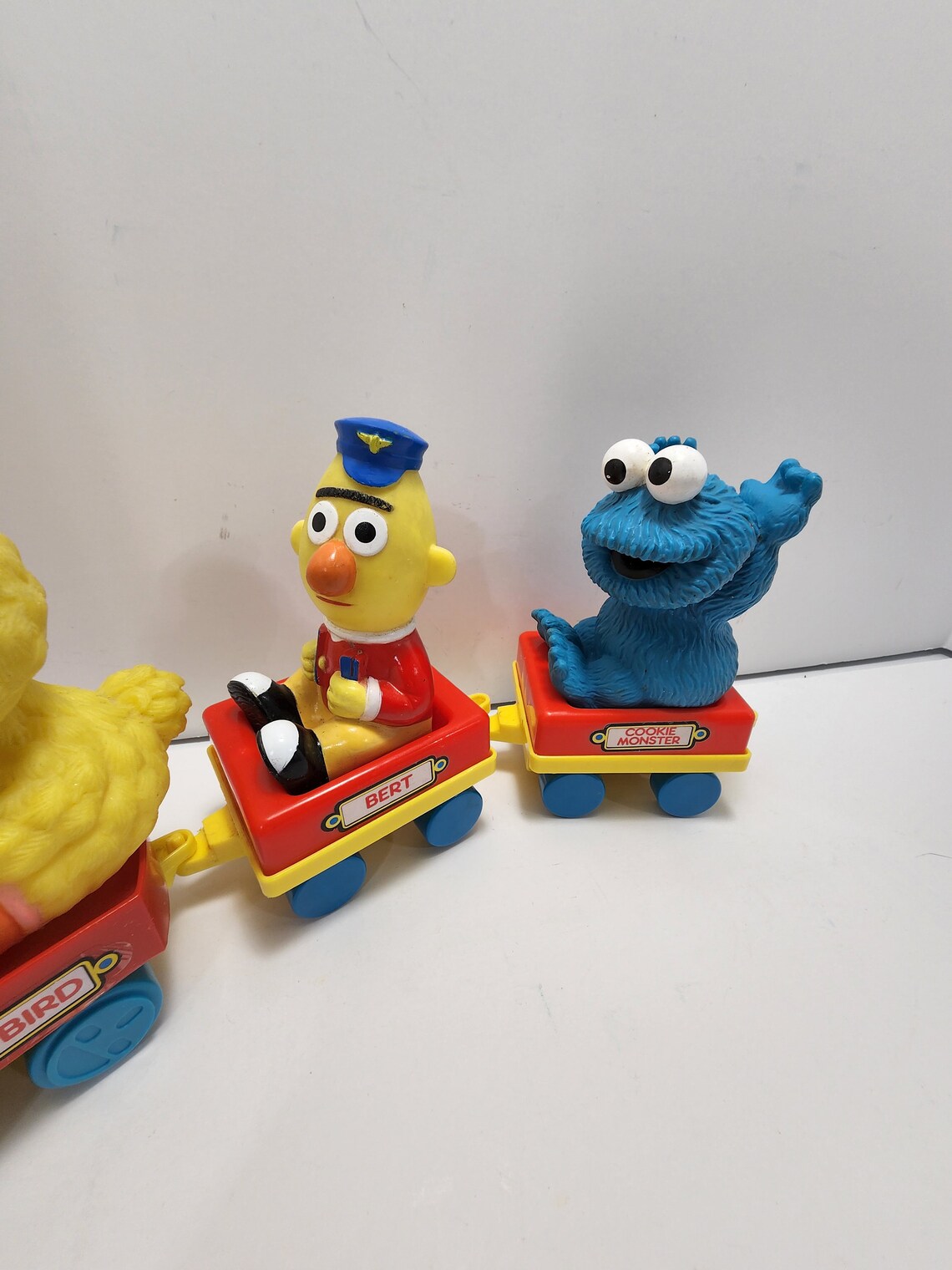 Vintage Tyco Sesame Street Street Train Lot of 3 Big Bird - Etsy