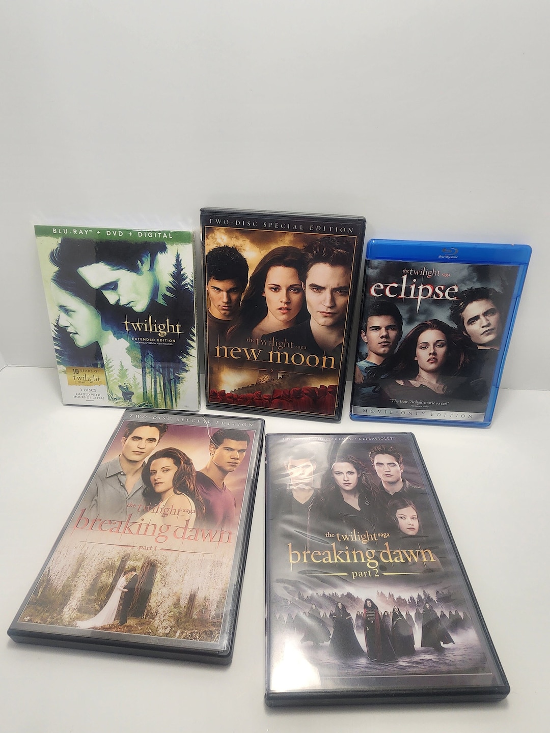 Twilight Complete Set Twilight Twilight DVD Dvds Blueray - Etsy