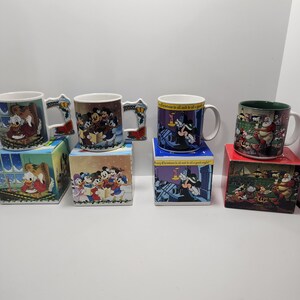 Disney Vintage 1980s 1990s Mugs With Box Great Details - Disney Mugs ...