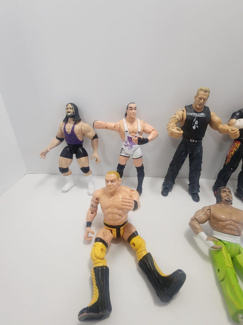 ECW Vintage Wrestling Action Figures - ECW - Wwf - Wrestling Figures ...