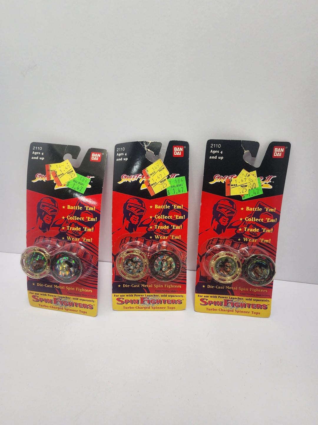 1993 Capcom Street Fighters Spin Fighters SEALED - Capcom - Games ...