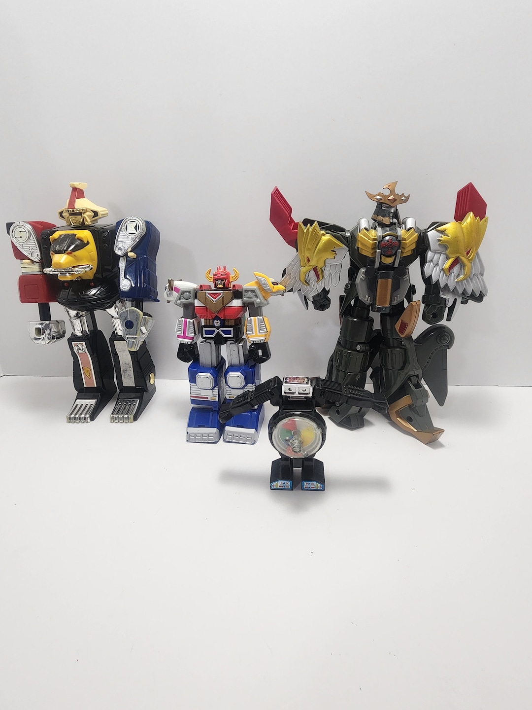 Transformers 1980s 1990s Bandai Power Rangers Mighty Morphin Megazord ...