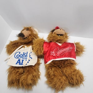 Alf 1988 Vintage Plush Hand Puppet Baseball Player and Rock Star - Alf ...