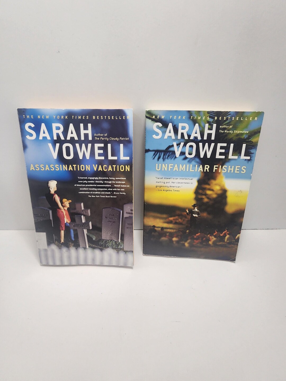 Sarah Vowell New York Times Best Seller Book Series LOT of 2 - Books ...
