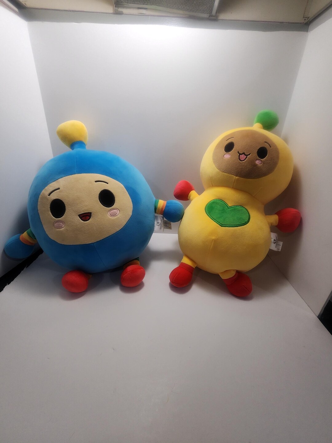 2 Scoops Happy World Plushie Stuffed Animal Figures - Peanut Butter ...
