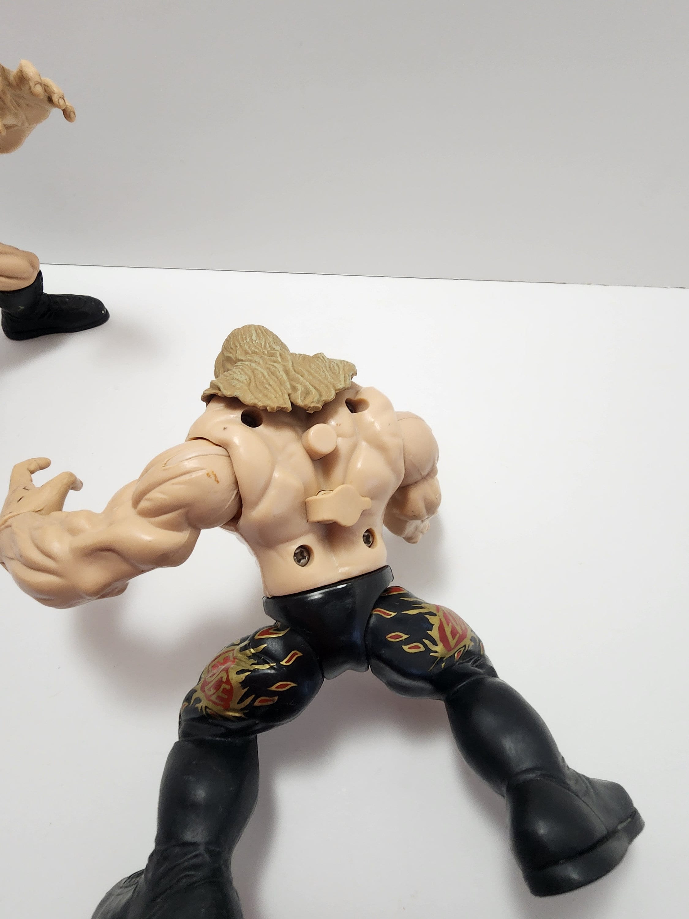Wwf Jakks Maximum Sweat Action Figures - Edge - the Big Show - Paul ...
