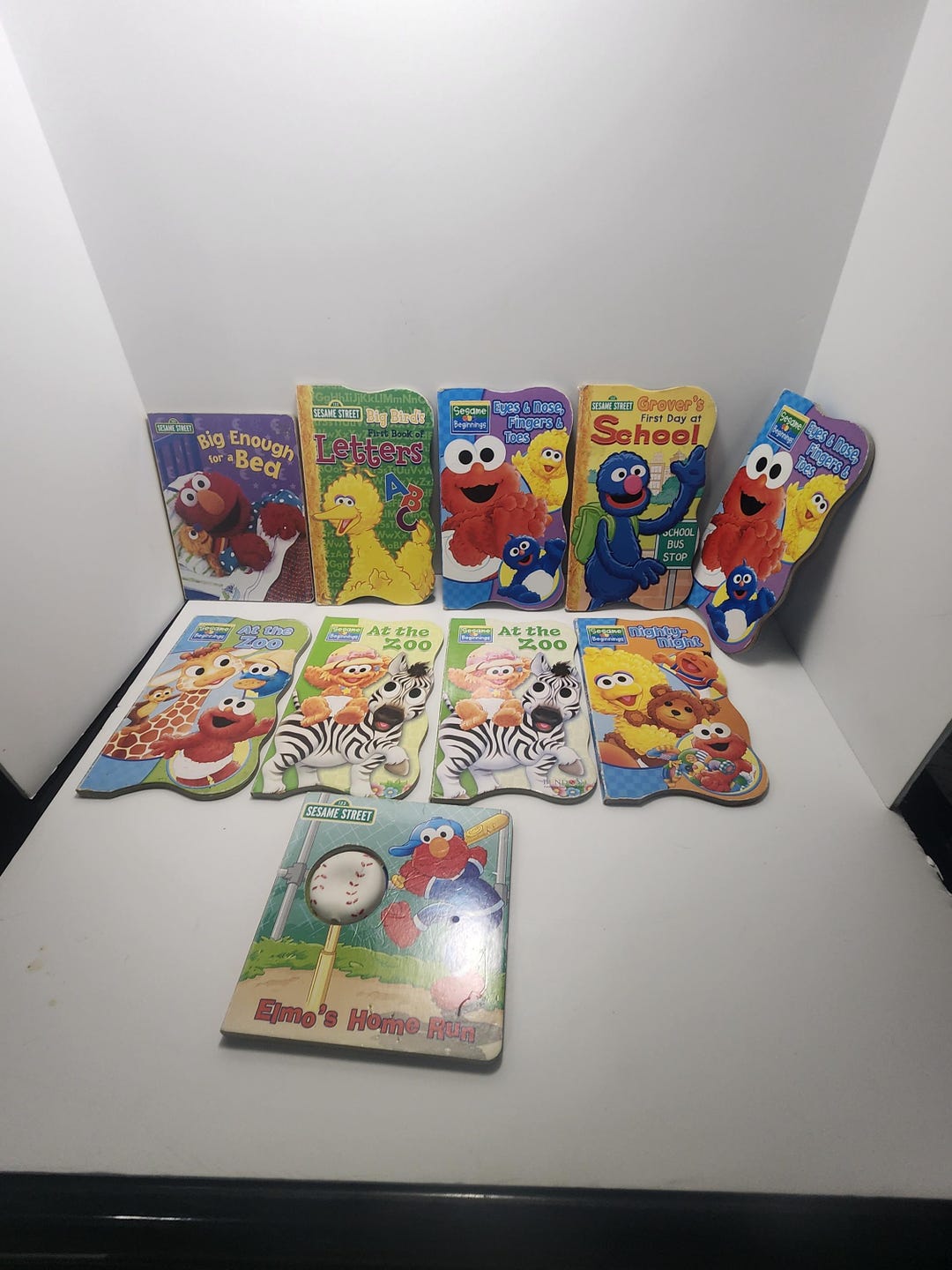 Sesame Street Lot of 10 Children's Learning Books - Sesame Street ...