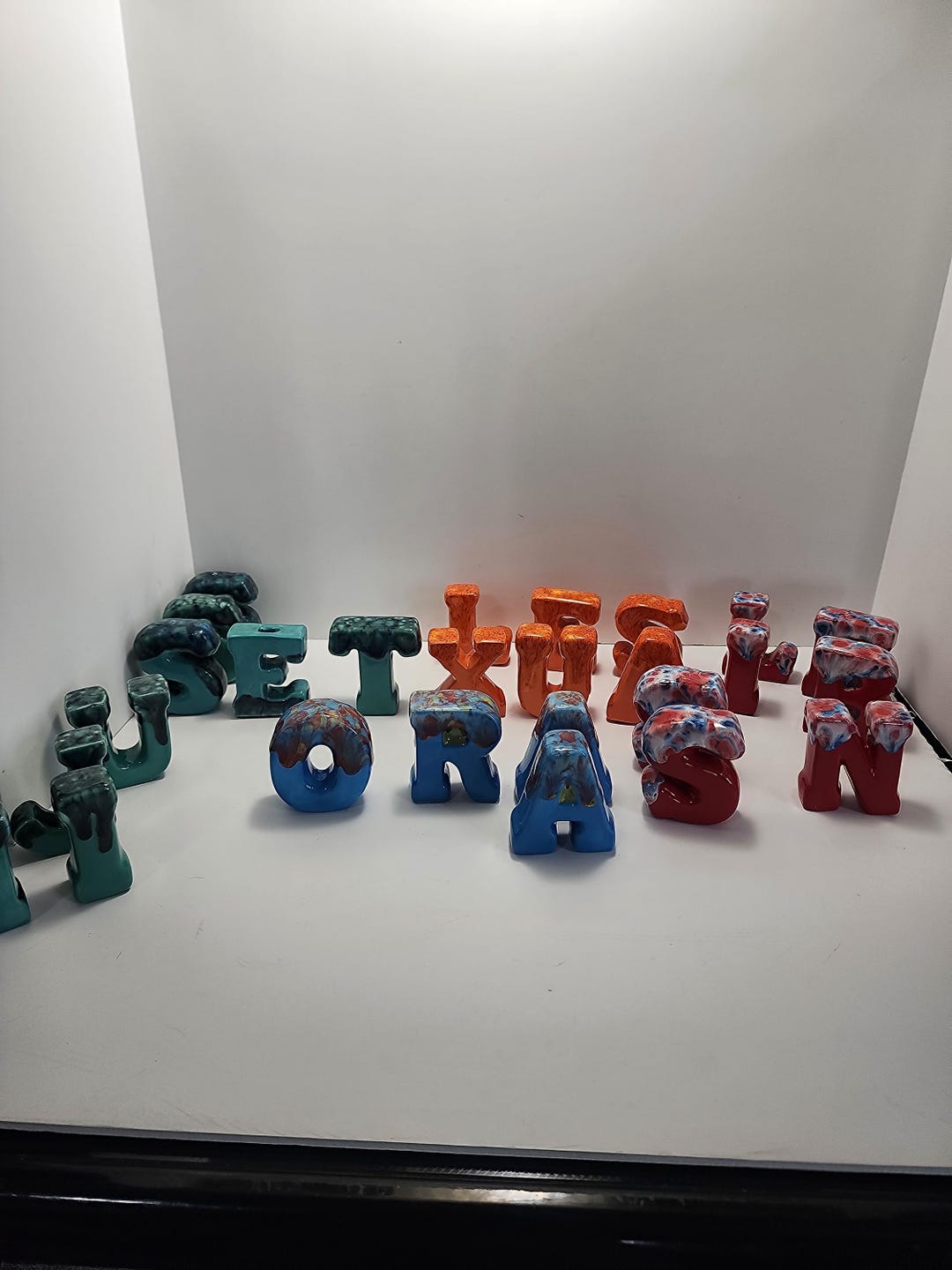 Ceramic Letters - Decor - Art - Birthdays - Letters - Etsy