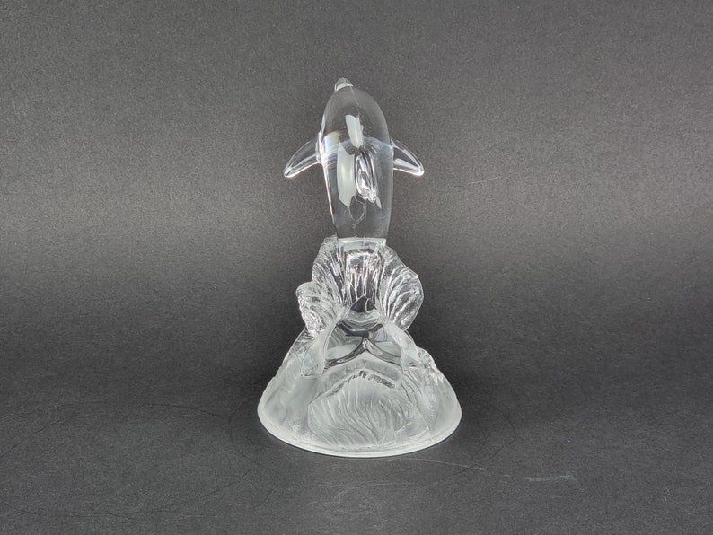 Crystal Dolphin, Glass Figurine, Cristal D'arques, France, Vintage ...