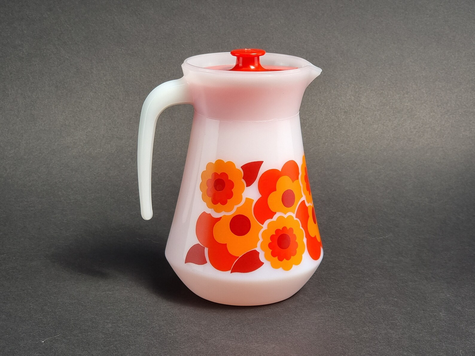 Arcopal France Lotus Coffee Set Cups and Saucers Pitcher - Etsy