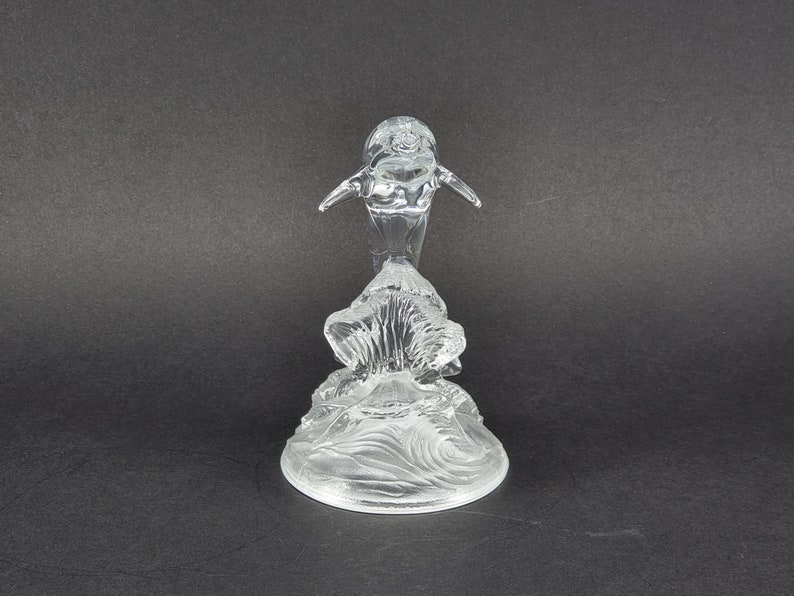 Crystal Dolphin, Glass Figurine, Cristal D'arques, France, Vintage ...