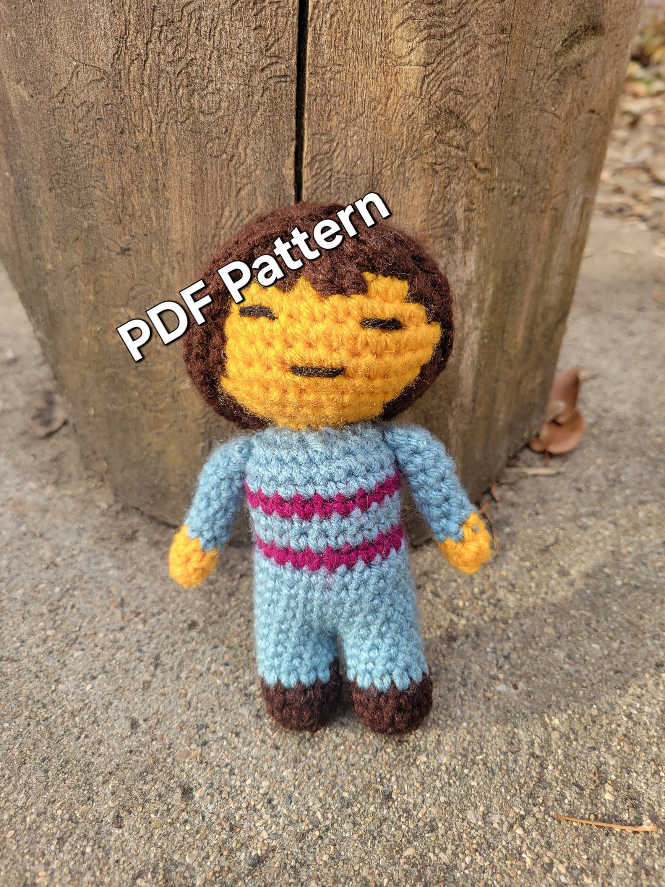 Frisk Undertale Crochet Pattern - Etsy