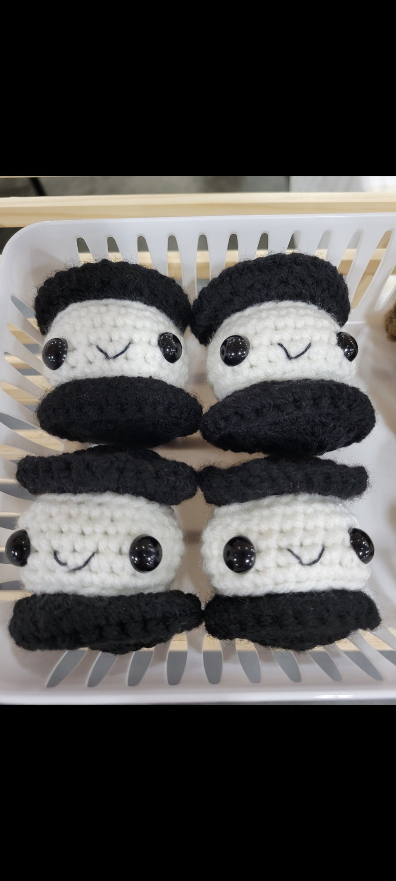 Triple Stuffed Oreo Cookie Crochet Pattern - Etsy