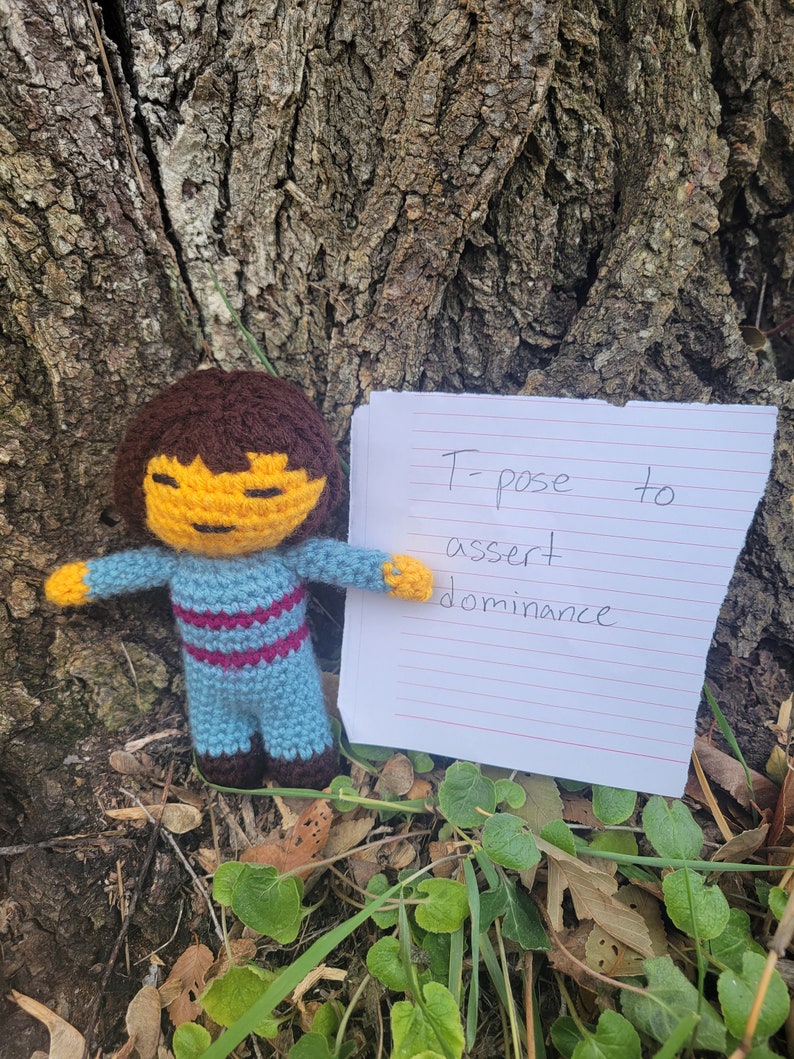 Frisk Undertale Crochet Pattern - Etsy