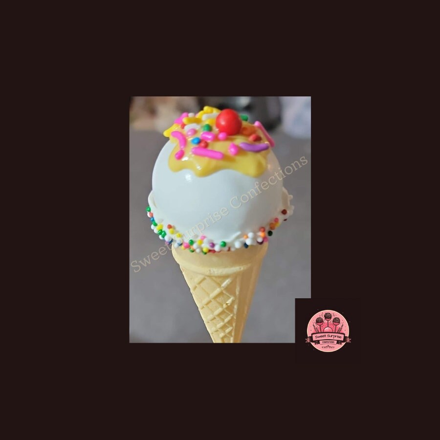 Gourmet Cake Pops, Sprinkle Cake Pops, Cake Pop Favors, Birthday Party ...