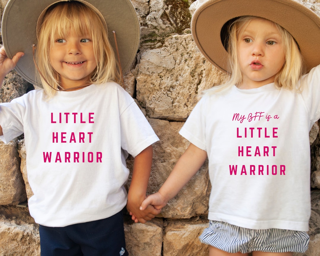 Heart Warrior CHD Kids Tiny Heart Brave Heart Hero Little Heart Strong ...