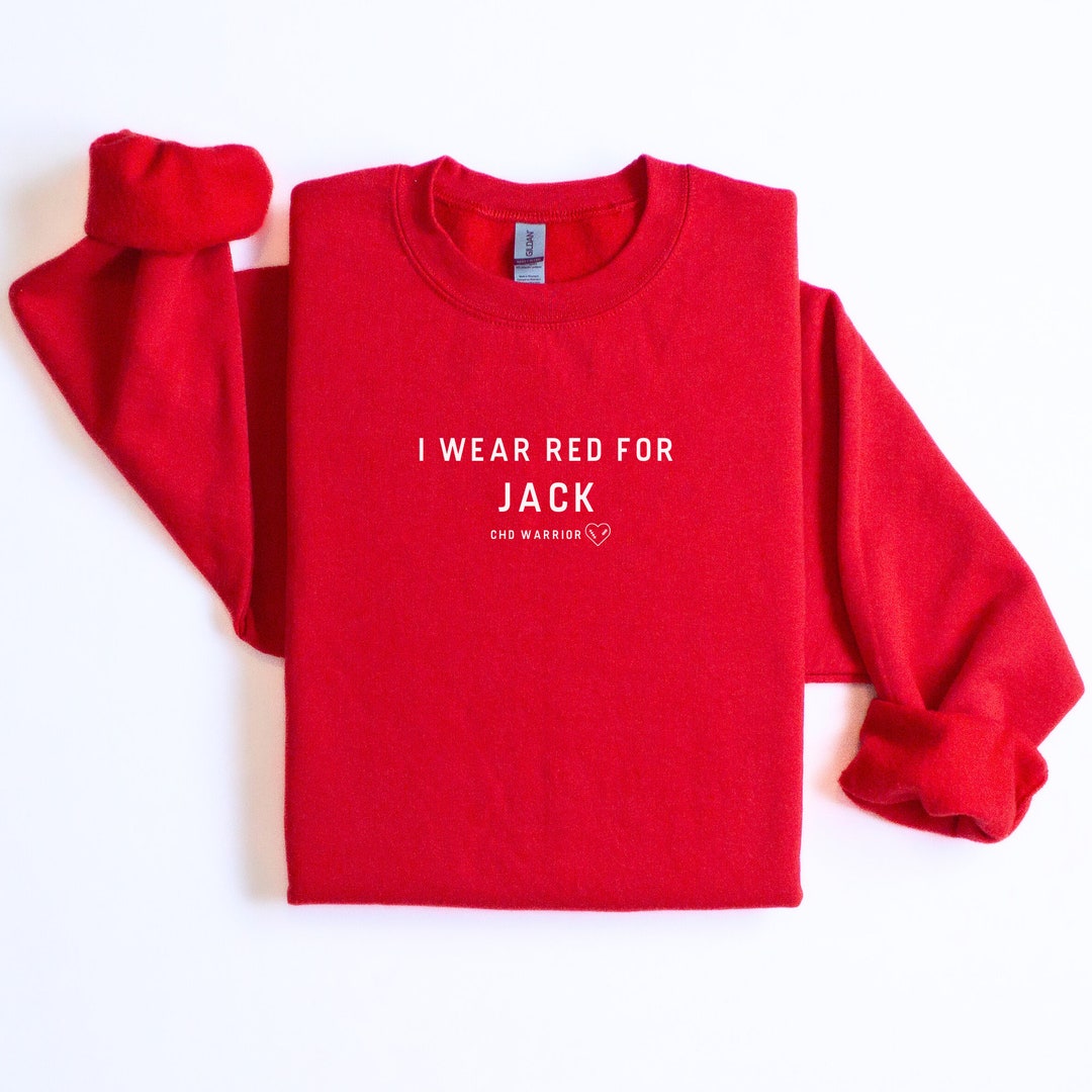 Congenital Heart Defect Awareness Sweatshirt CHD Support Apparel Heart ...