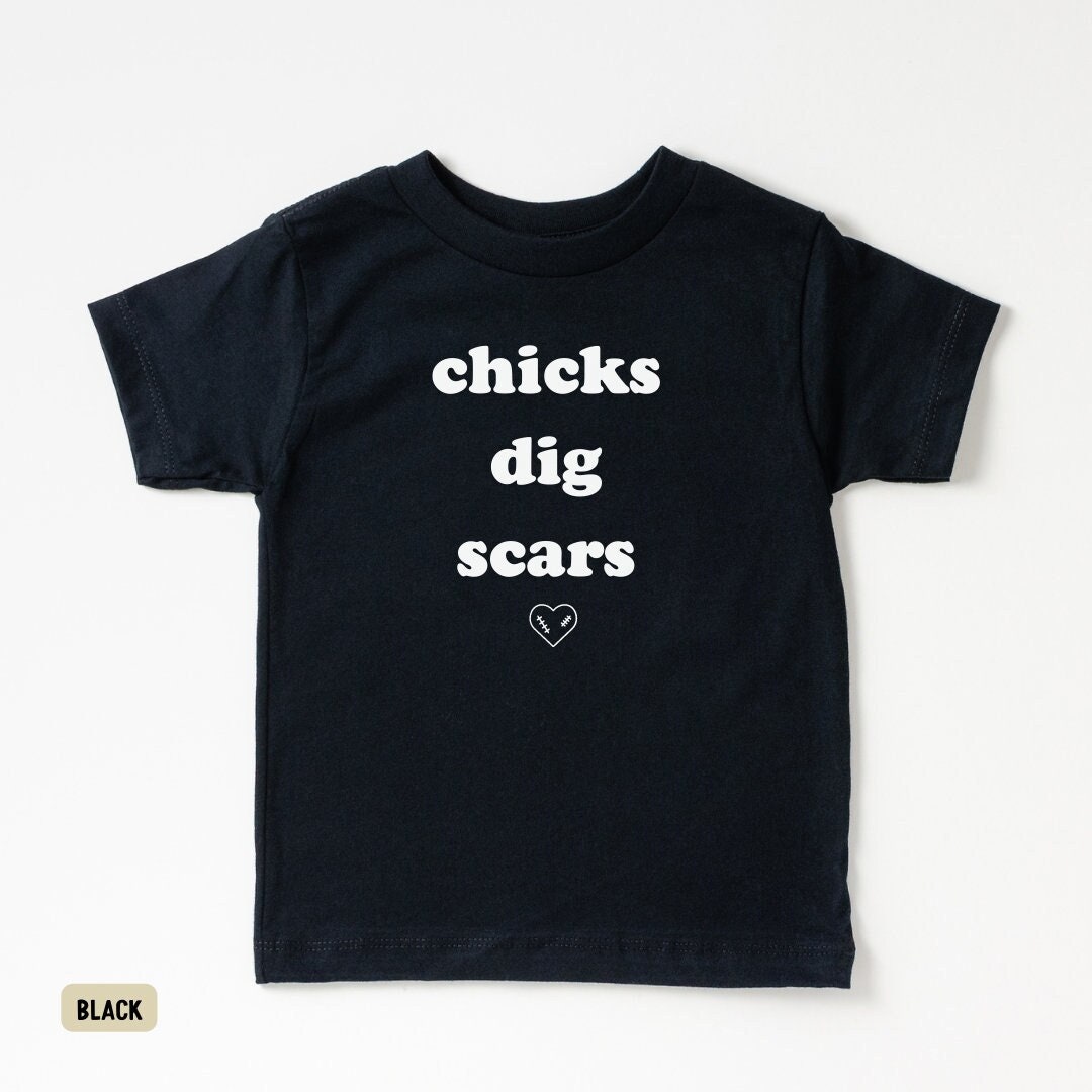 Chicks Dig Scars Shirt Heart Warrior Shirt CHD Awareness Shirt Heart ...