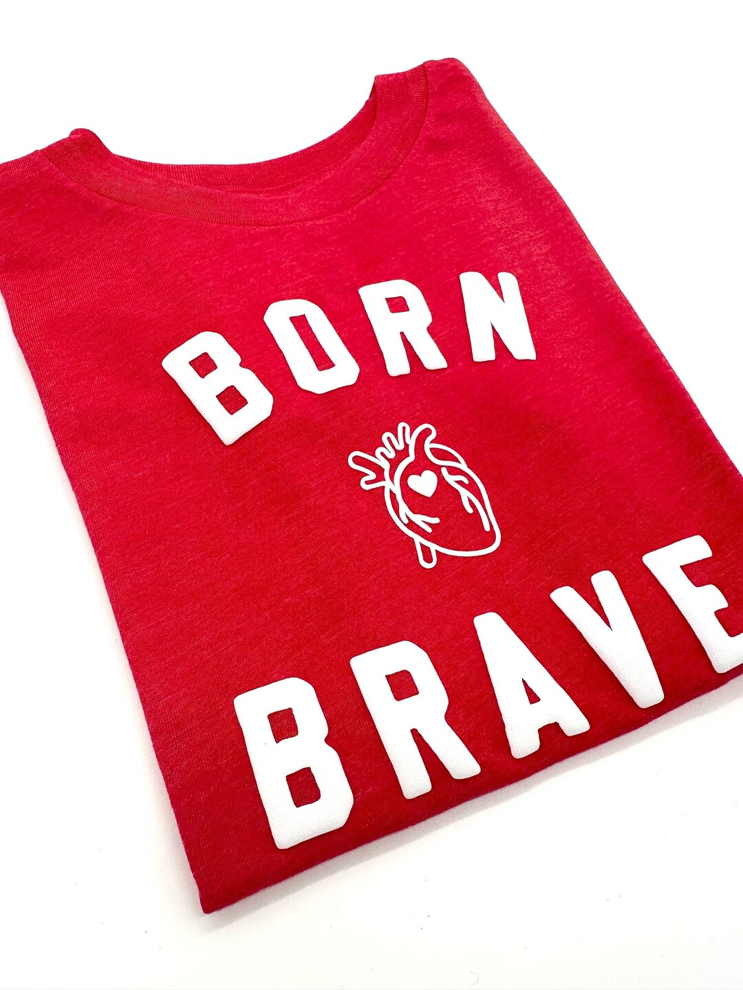 Red Heart Warrior Shirt Kids Heartiversary T-shirt Heart Walk CHD Shirt ...