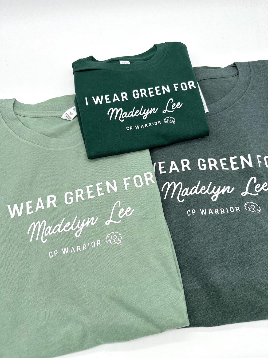 Cerebral Palsy Awareness Wear Green CP Awareness Shirt CP Warrior Kids ...