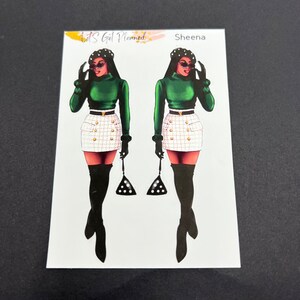Sheena Fashion Doll Sticker - Etsy