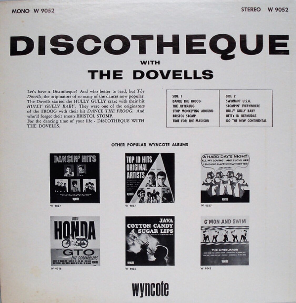 The Dovells discotheque With the Dovells LP - Etsy